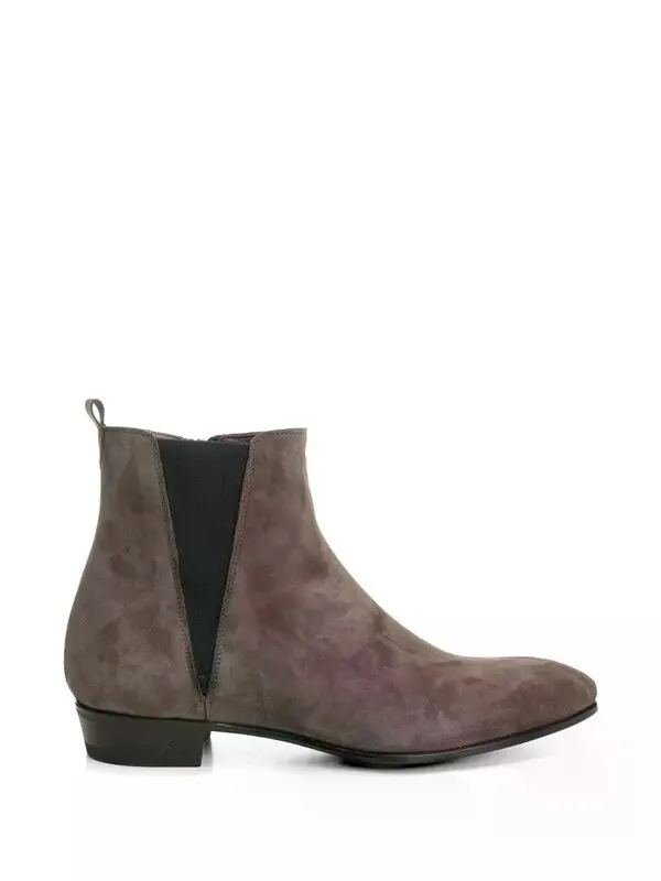 LIDFORT Suede Zip-fastening Ankle Boots