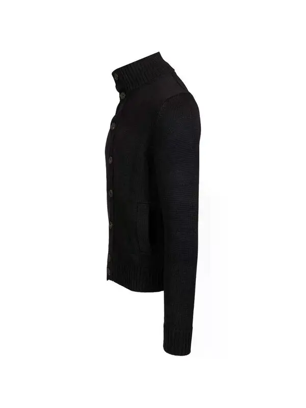 AL DUCA D’AOSTA 1902 High Neck Button-fastening Sweater