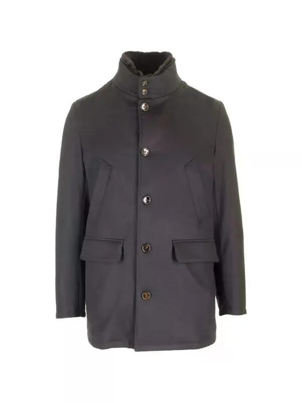 AL DUCA D’AOSTA 1902 Fur-trimmed Buttoned Jacket