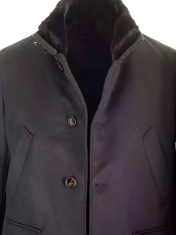 AL DUCA D’AOSTA 1902 Fur-trimmed Buttoned Jacket
