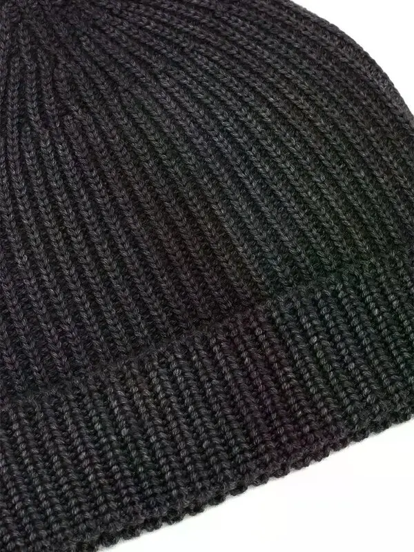 AL DUCA D’AOSTA 1902 Ribbed Merino Wool Beanie