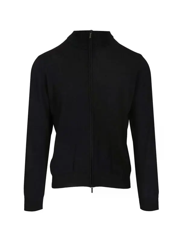AL DUCA D’AOSTA 1902 Merino Wool Zip-up Cardigan
