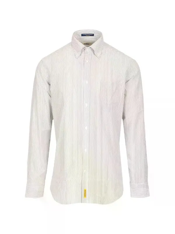 B.D.BAGGIES Bradford Striped-cotton Shirt