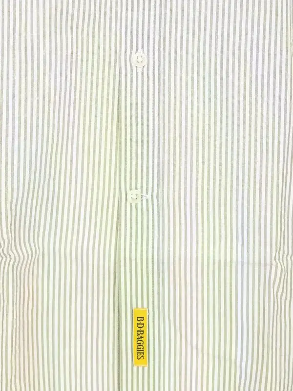B.D.BAGGIES Bradford Striped-cotton Shirt