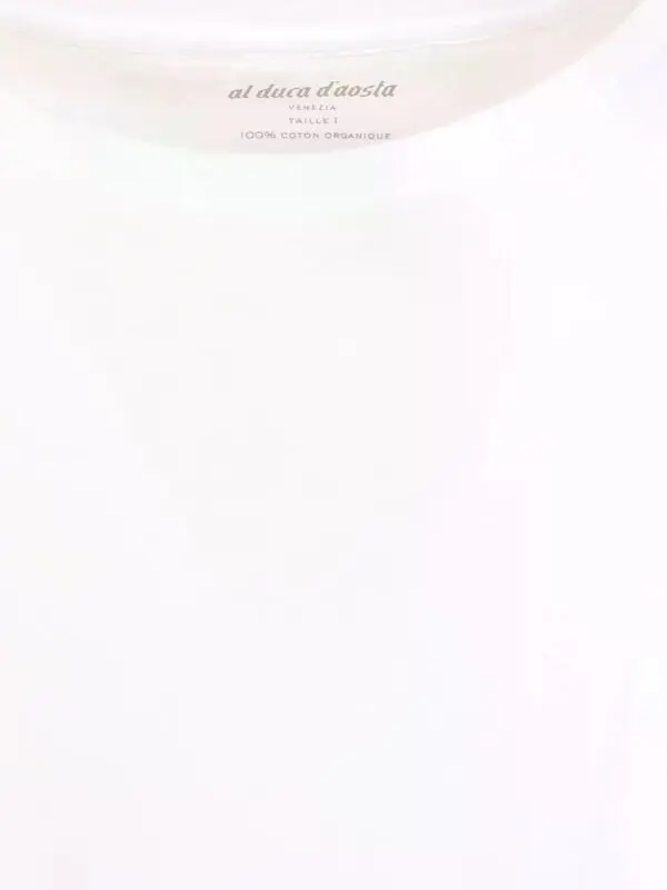 AL DUCA D’AOSTA 1902 Cotton Jersey Crew Neck T-shirt