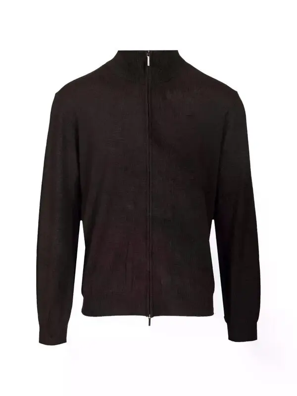 AL DUCA D’AOSTA 1902 Merino Wool Zip-up Cardigan