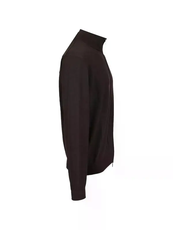 AL DUCA D’AOSTA 1902 Merino Wool Zip-up Cardigan