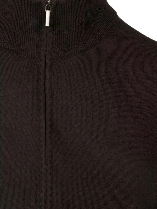 AL DUCA D’AOSTA 1902 Merino Wool Zip-up Cardigan