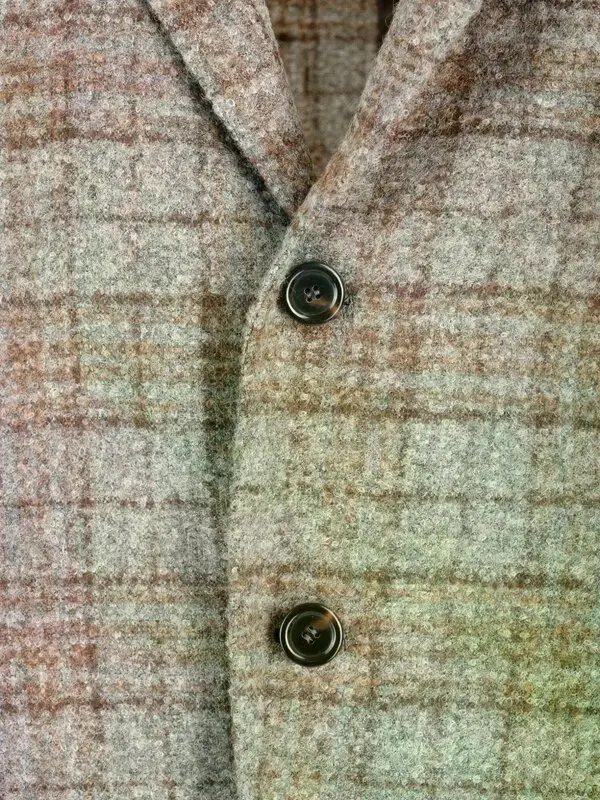 AL DUCA D’AOSTA 1902 Single-breasted Tartan Blazer