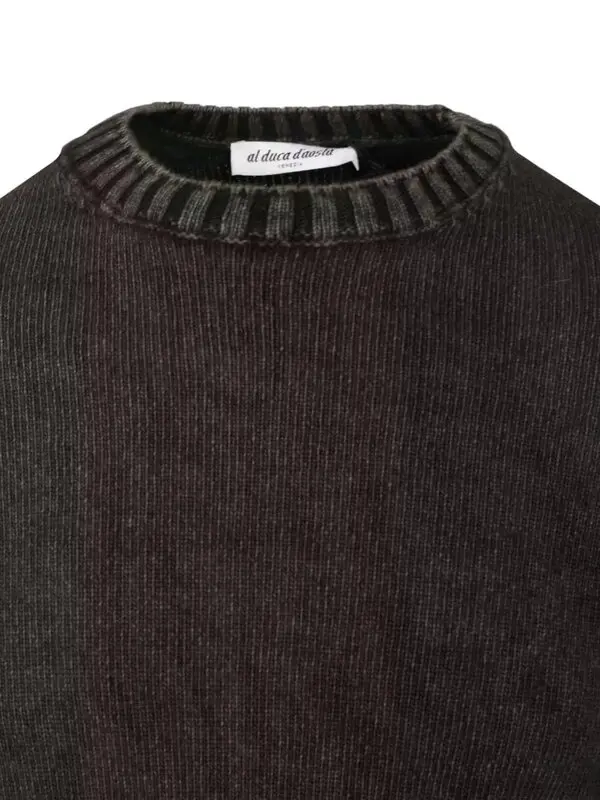 AL DUCA D’AOSTA 1902 Ribbed-trim Crew-neck Sweater