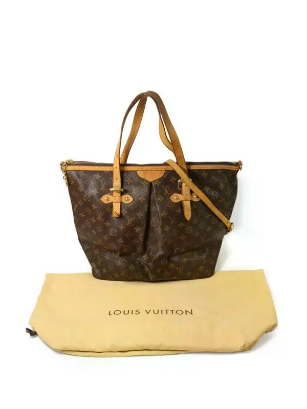LOUIS VUITTON Palermo Monogram Tote Bag - Brown