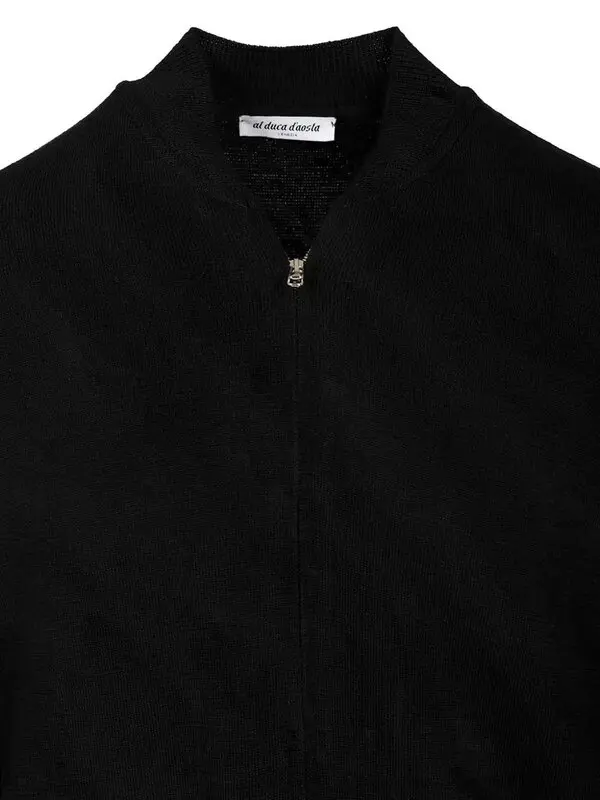 AL DUCA D’AOSTA 1902 Merino Wool Zip-up Cardigan
