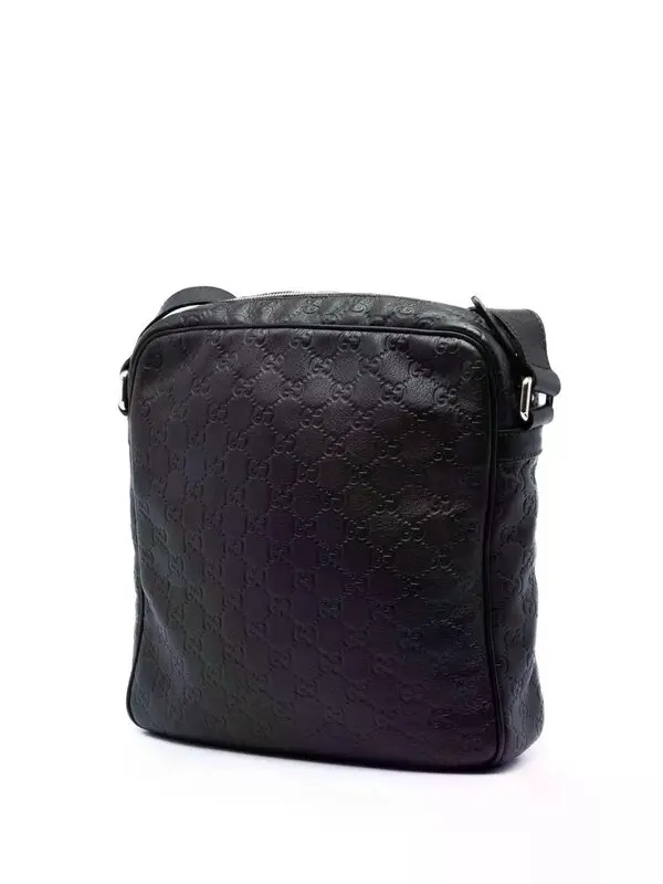 Gucci Embossed Leather Crossbody Bag