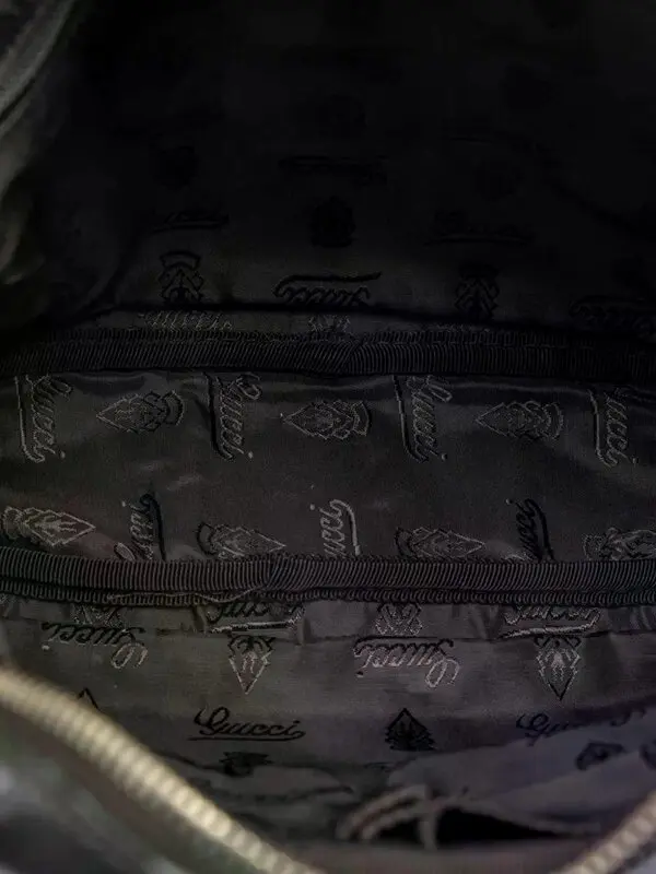 Gucci Embossed Leather Crossbody Bag