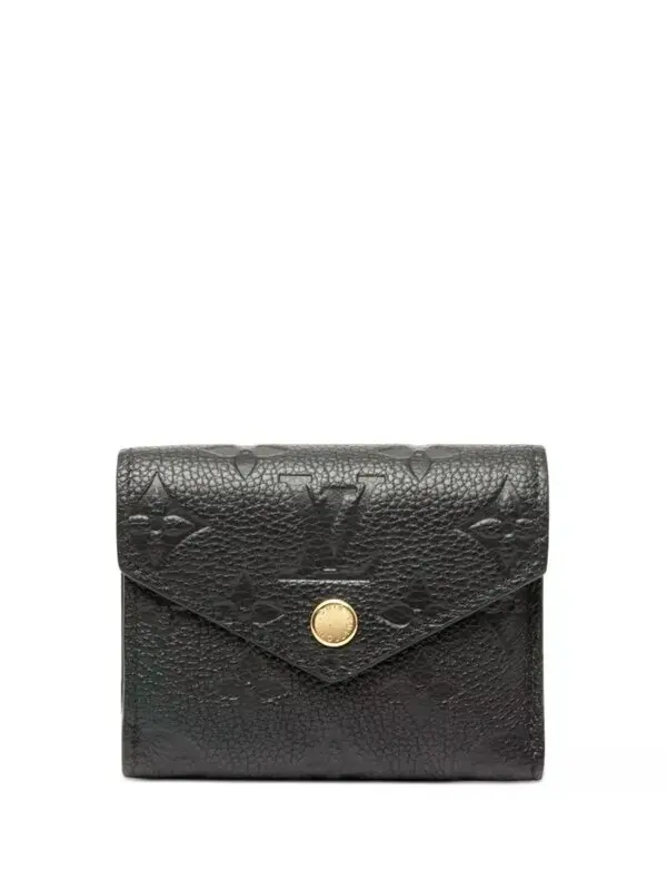 LOUIS VUITTON 2018-2026 Monogram Empreinte Zoe Wallet Small Wallets - Black