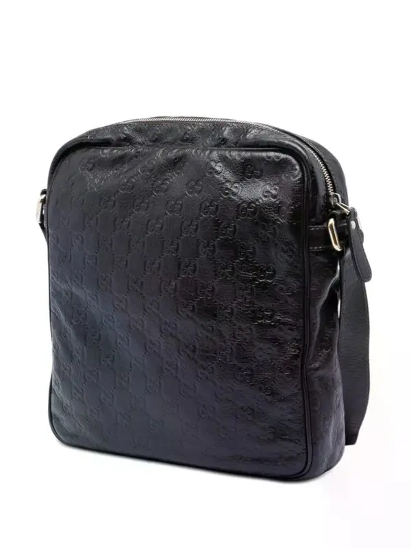 Gucci Embossed Leather Crossbody Bag