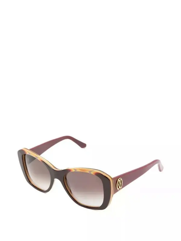 Cartier Double C Cat-eye Sunglasses