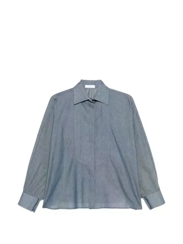 Fedeli Serra Cotton Bib-front Shirt