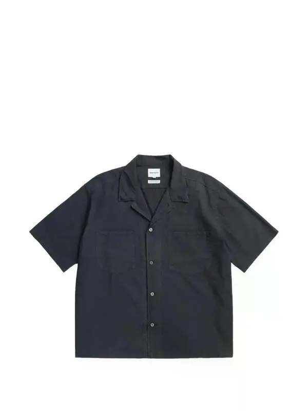 Norse Projects Mols Camp-collar Shirt - Blue