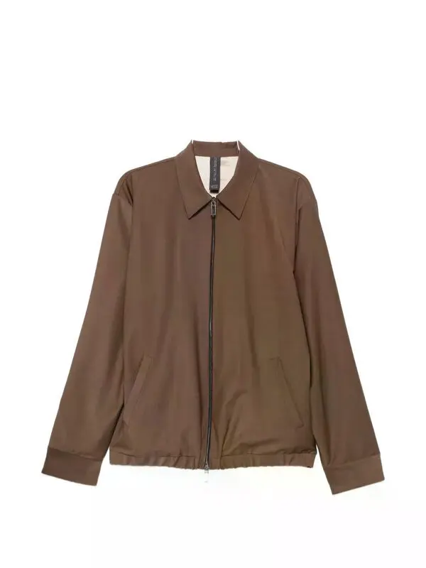 HOSIO Zip-fastening Pocket Overshirt