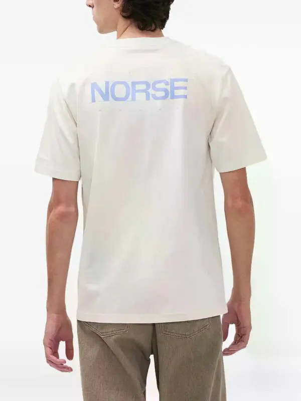 Norse Projects X Bst Logo-print T-shirt - White