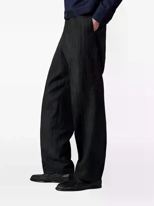 Paul Smith Pinstriped Relaxed-fit Tailored Trousers