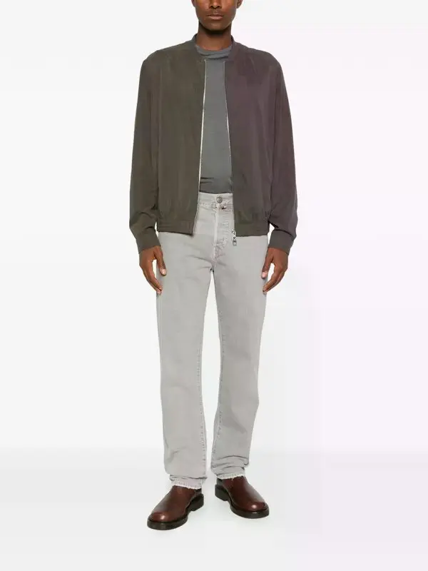 Jacob Cohen Edo Straight Trousers Light - Grey