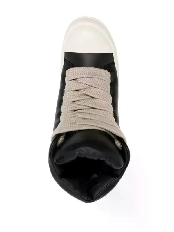 Rick Owens Jumbo Padded Leather Sneakers