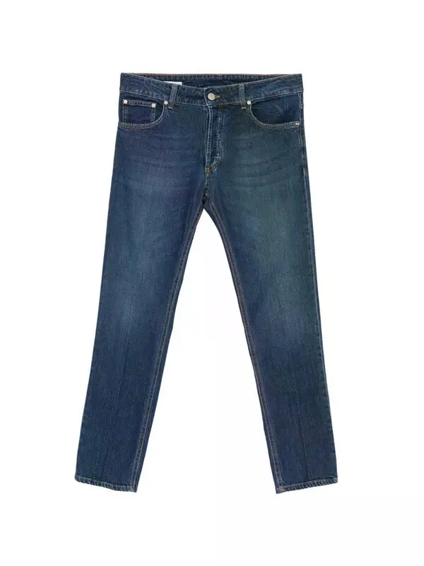 ENTRE AMIS Faded Straight-leg Jeans