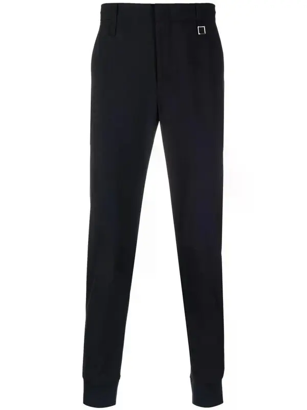 WOOYOUNGMI Logo Plaque Tailored Trousers