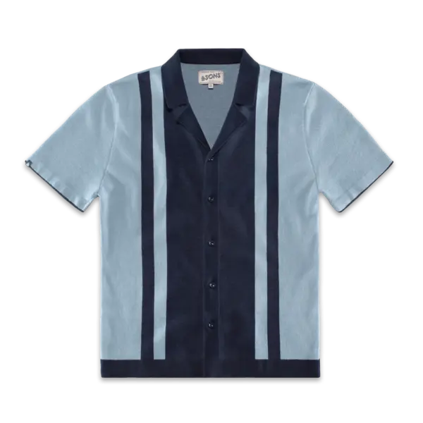 &SONS TRADING CO Milano Knitted Polo Shirt
