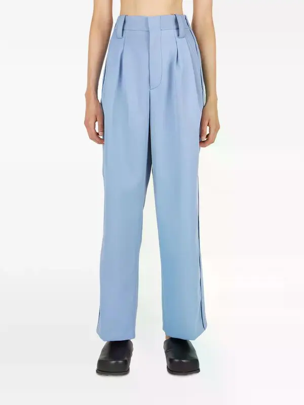 MERYLL ROGGE Pleated Belted Trousers
