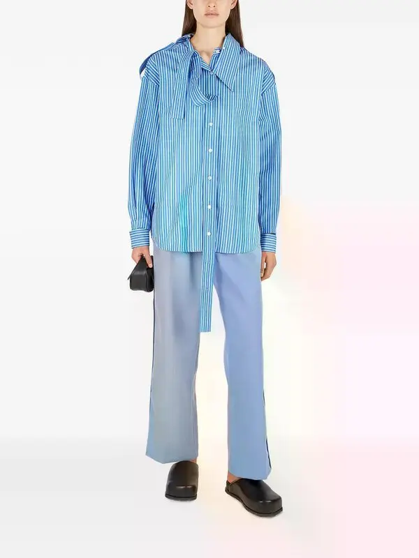 MERYLL ROGGE Pleated Belted Trousers