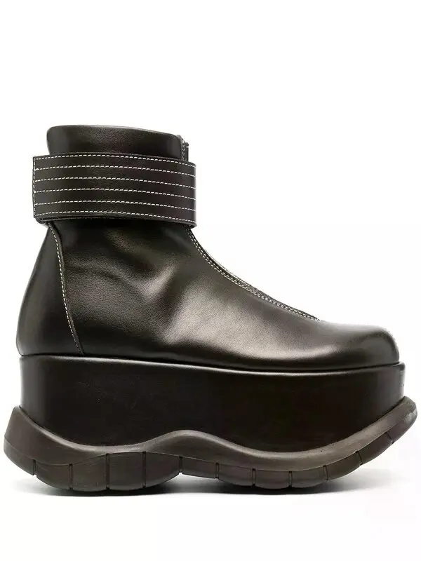 Sunnei Platform Ankle Boots