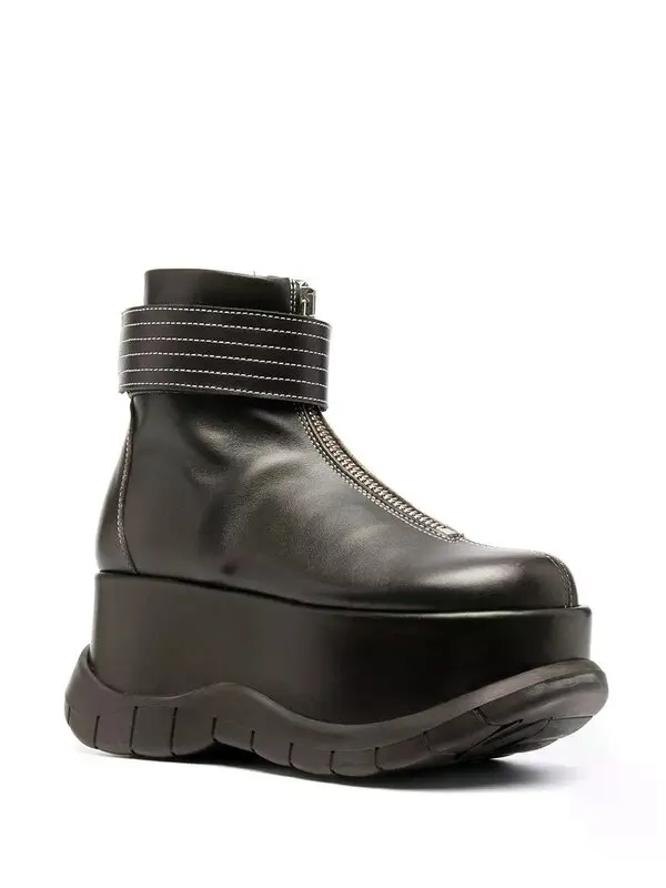 Sunnei Platform Ankle Boots