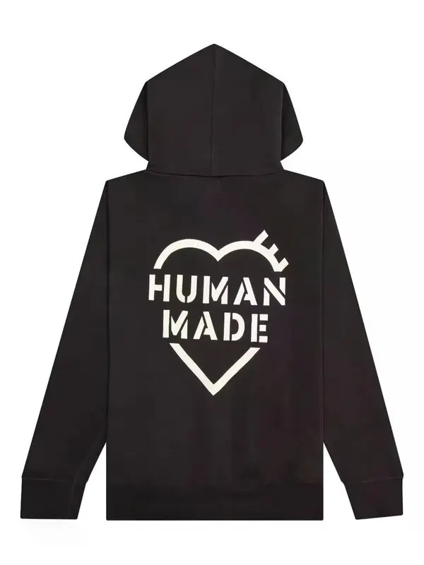 HUMAN MADE Cotton Hoodie With Rear Logo Print