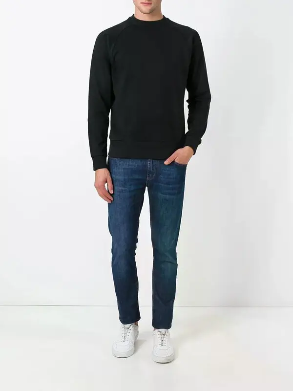 Y3 Back Logo Print Sweatshirt