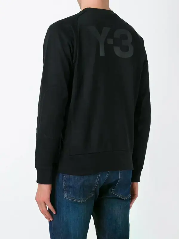 Y3 Back Logo Print Sweatshirt