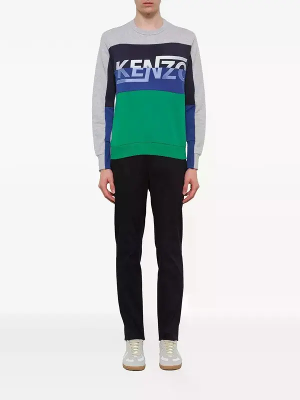 Kenzo Color-block Logo Sweatshirt