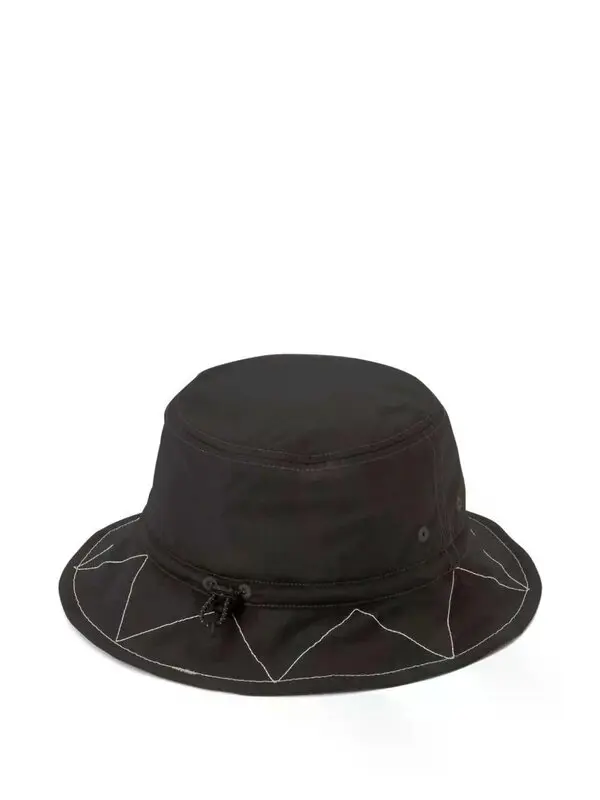 Gramicci X And Wander Stitch-detail Bucket Hat