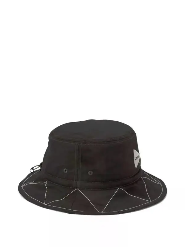 Gramicci X And Wander Stitch-detail Bucket Hat