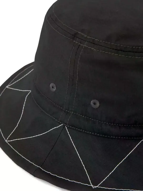 Gramicci X And Wander Stitch-detail Bucket Hat