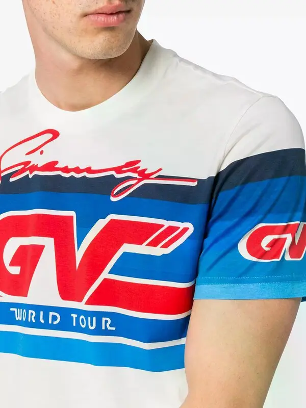 Givenchy Motorcross Logo Print T-shirt