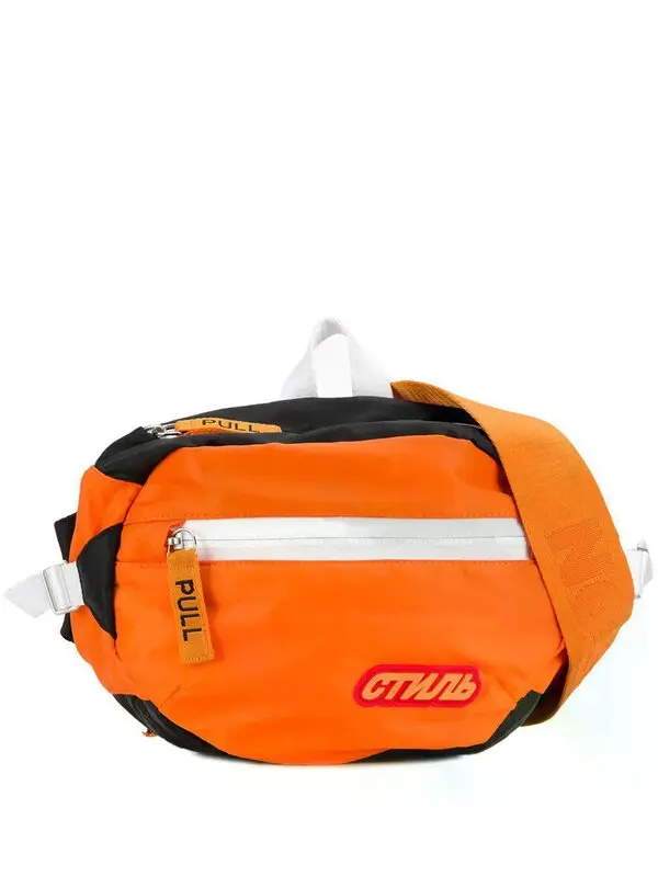 Heron Preston Shell Belt Bag - Orange