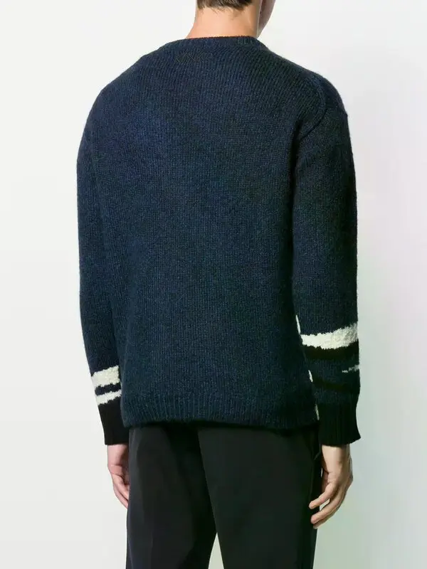 Kenzo Tiger Intarsia Wool-mohair Blend Jumper