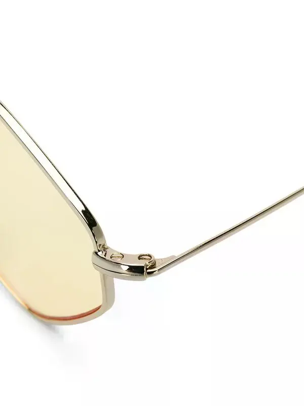 SPEKTRE Double Bridged Geometric Sunglasses