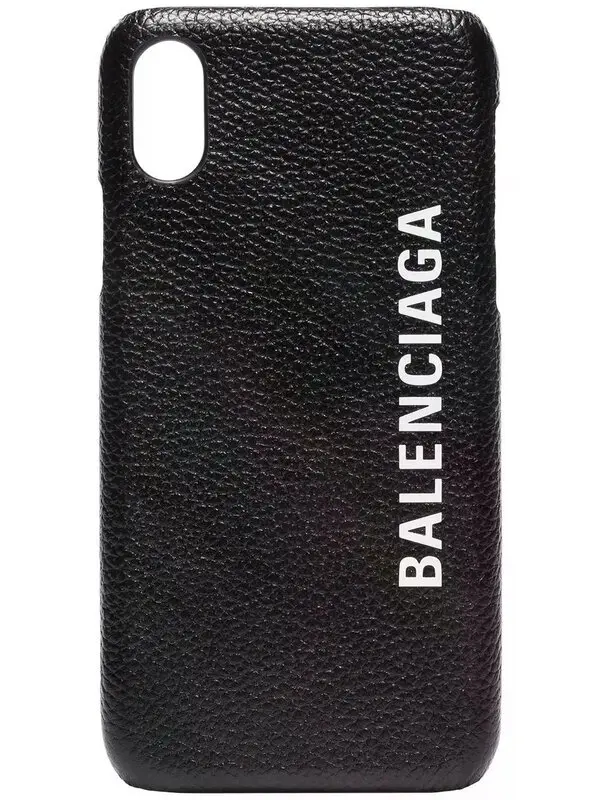 Balenciaga Cash Iphone X Case - Black