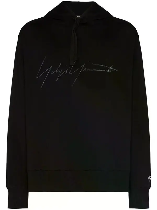 Y3 Signature Logo Hoodie