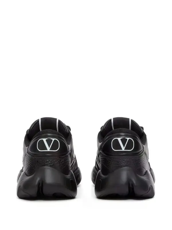 Valentino Garavani Bubbleback Nappa Trainers - Black