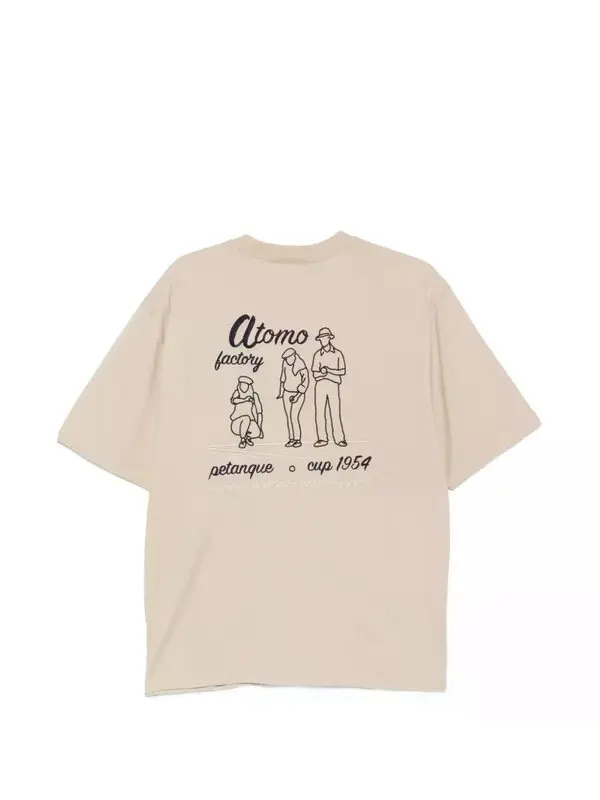 ATOMO FACTORY Crew-neck T-shirt